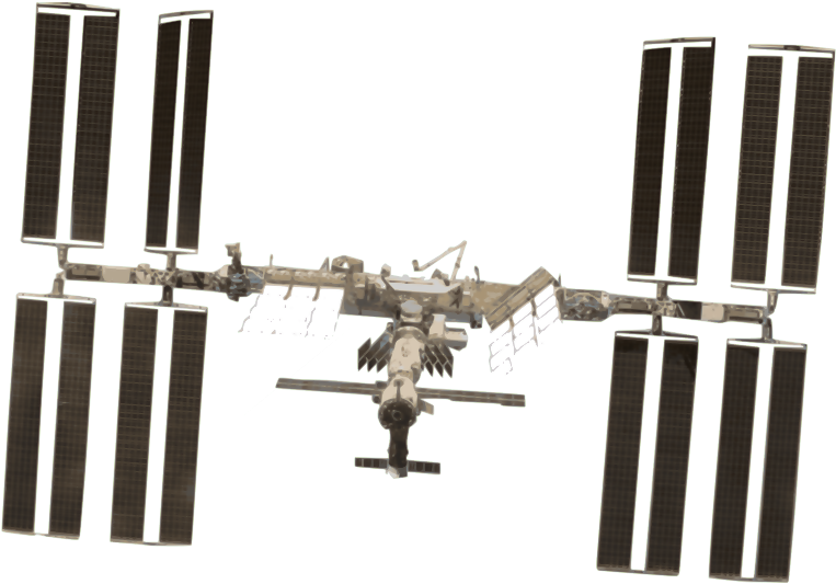 Download The International Space Station - Drawing Of International ...