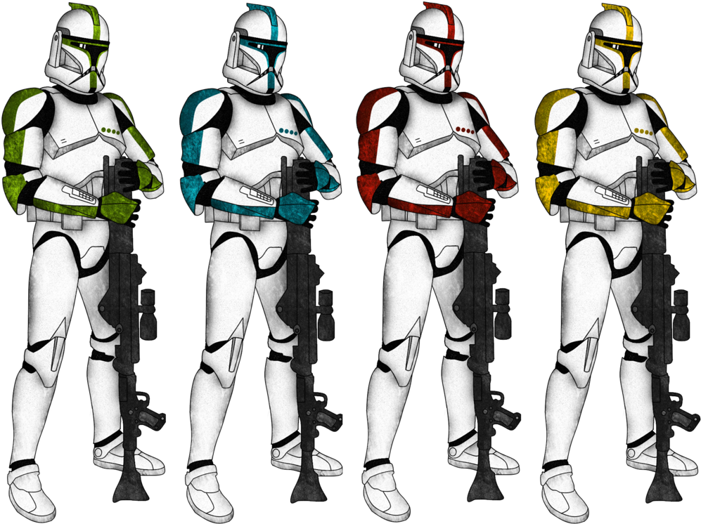 Download HD Trooper Ranks By Luca - Clone Trooper Transparent PNG Image ...