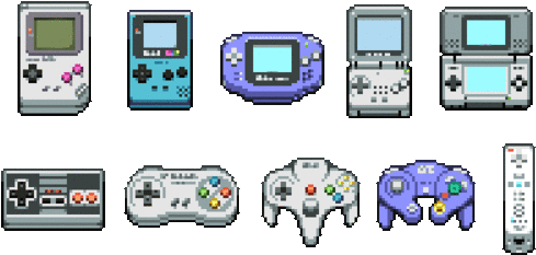 Download HD Nintendo Png Transparent - 8 Bit Nintendo Ds Transparent ...