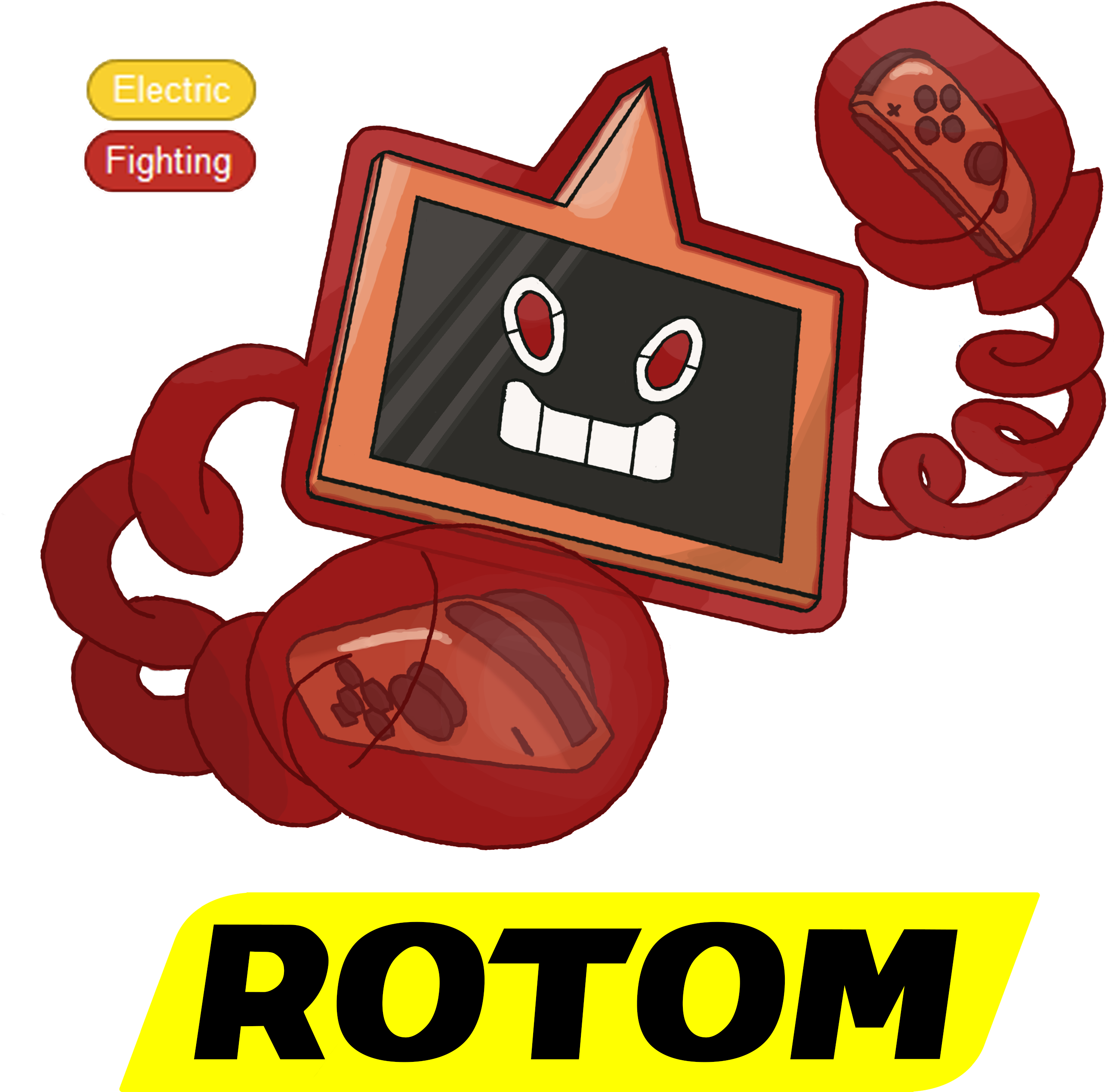 Download 11 Mo - Rotom Nintendo Switch - HD Transparent PNG - NicePNG.com
