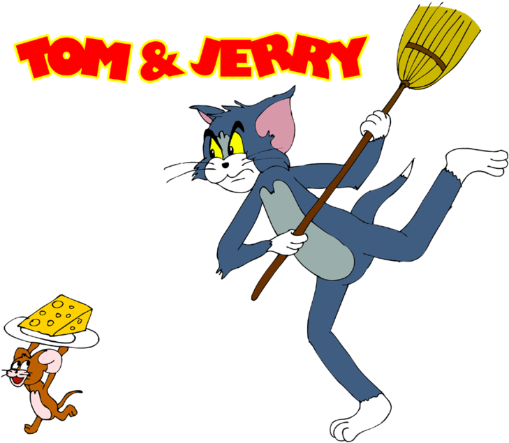 Download Chase Clipart Tom And Jerry - Tom Chasing Jerry Transparent ...