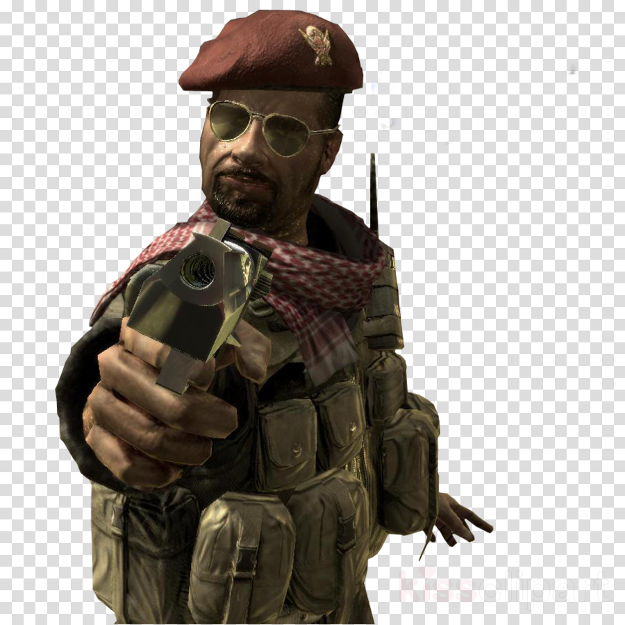 Download Download Cod 4 Render Clipart Call Of Duty - Call Of Duty 4 ...