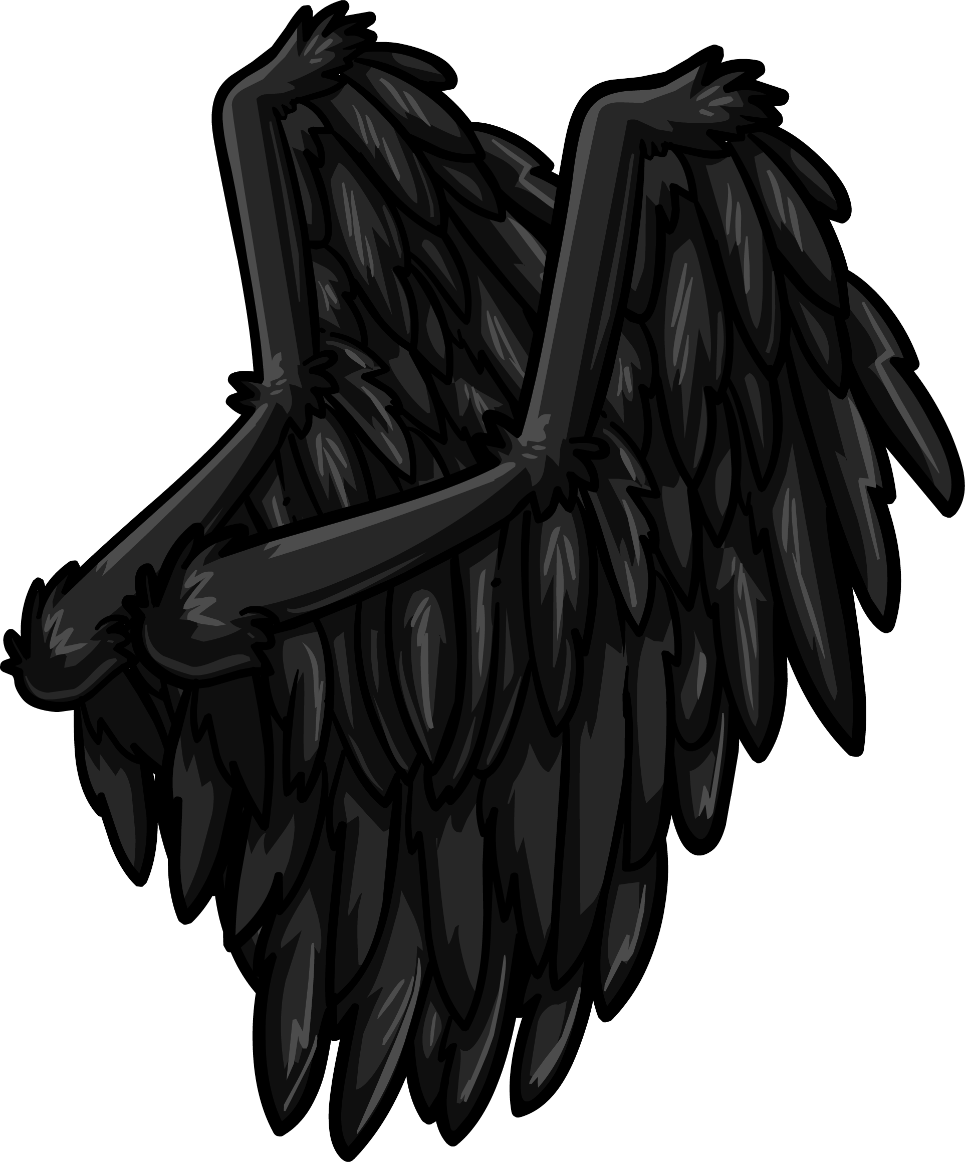 Download HD Raven Wings - Raven Wings Png Transparent PNG Image ...