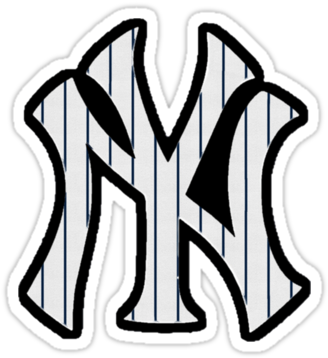 Download Yankees Logo Black - Logos And Uniforms Of The New York ...