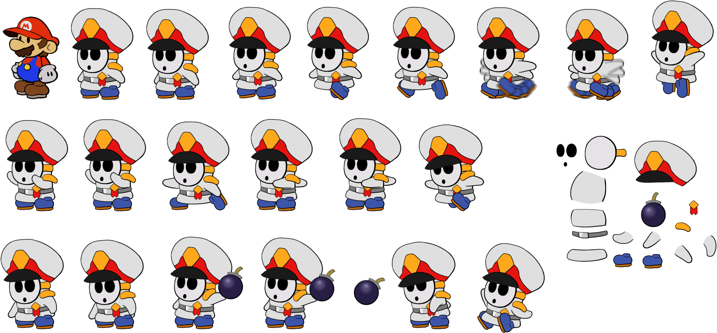 Download HD Bulky Bob Omb Https - Paper Mario Transparent PNG Image ...