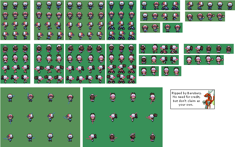Download HD 34024 - Pokemon Black And White Overworld Sprites ...