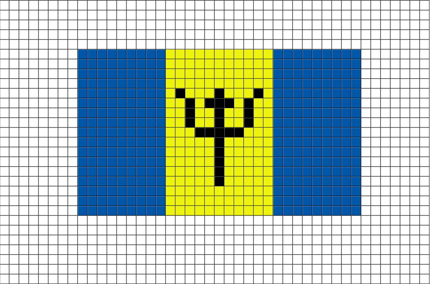 Pixel Art Drapeau De La France PNG image free download - DWPNG.com