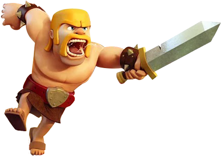 Download Barbarian Clash Of Clans Png - Clash Of Clans Barbarian Png ...