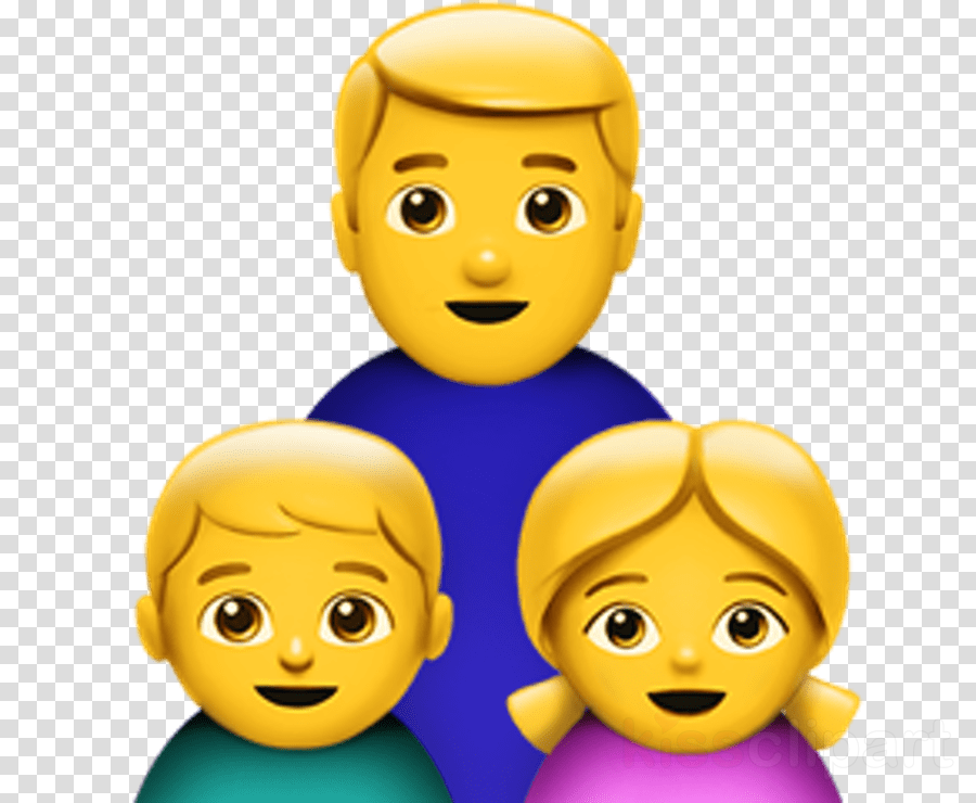 Download HD Family Emoji Iphone Clipart Emoji Ios - Family Emoji Png ...
