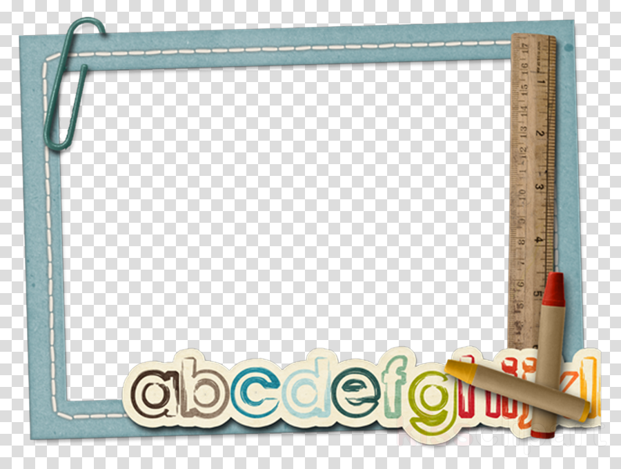 Download School Frame Png Clipart Picture Frames School - HD ...