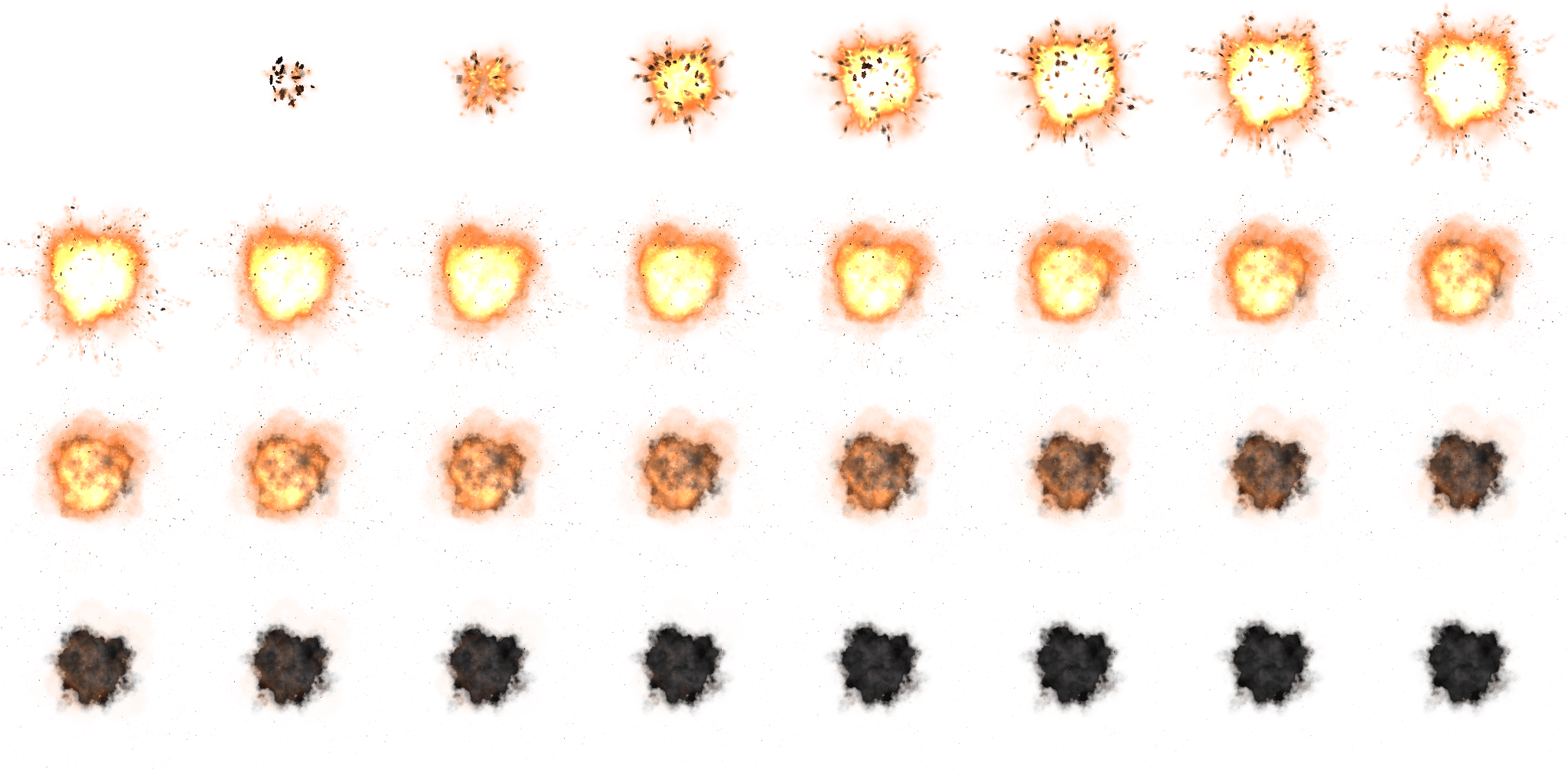 Download Src = 'https - Unity Sprite Sheet Explosion - HD Transparent ...