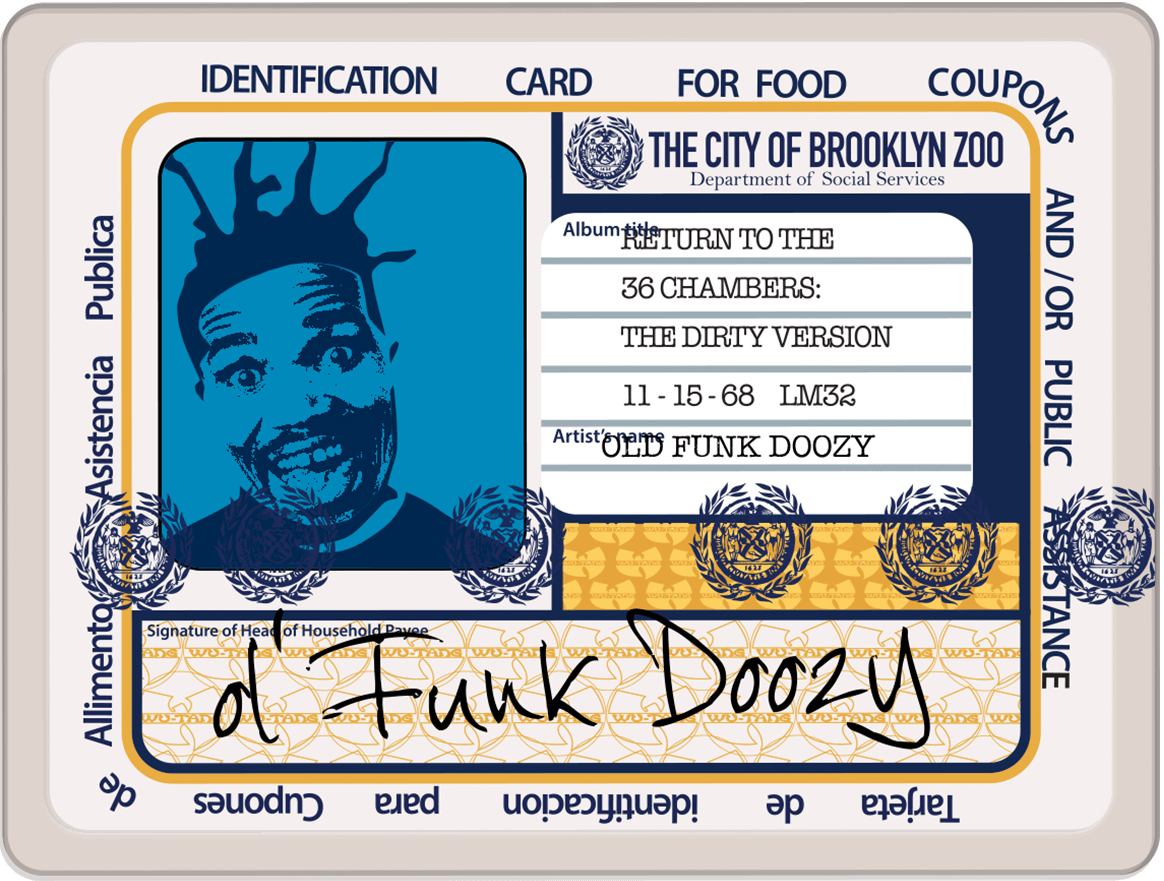 Download An Id Card Resembling Odb's Famed Wellfare Card - Ol Dirty ...