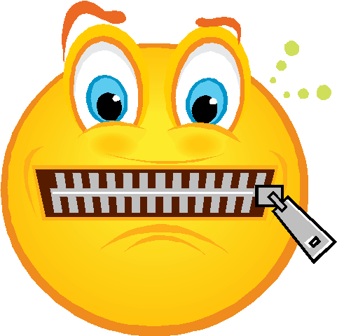 Download HD No Talking Back Clipart - Silence Clipart Transparent PNG ...