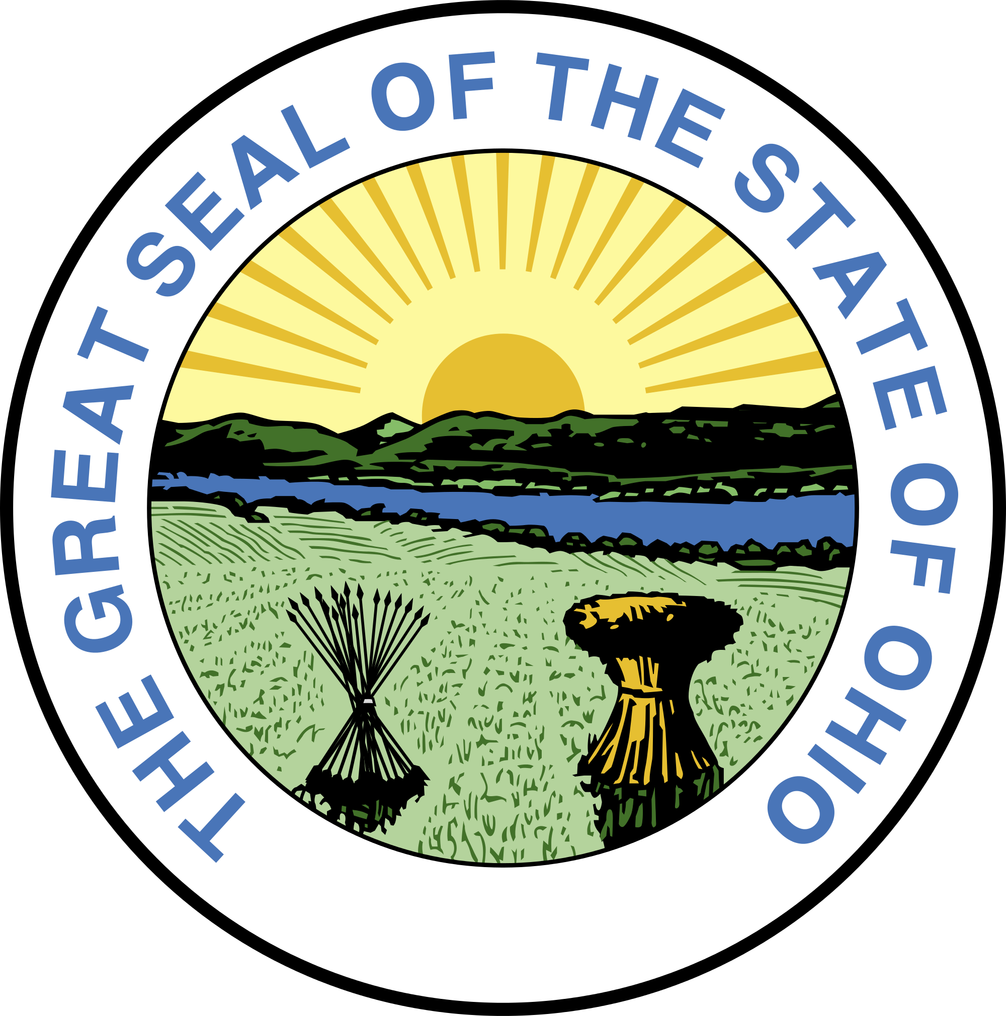 Download Ohio State Seal Png - Ohio Seal - HD Transparent PNG - NicePNG.com
