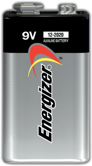 Download HD 9v Battery Png - Energizer Alkaline Power 522 Battery - 9v ...