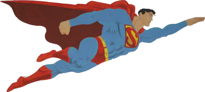 Download HD Superman Clipart At Getdrawings - Superman Flying Png ...