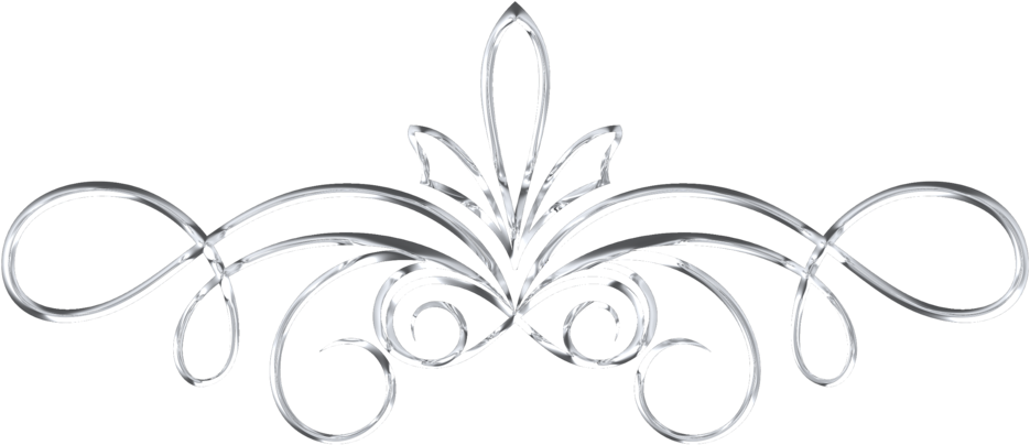 Download Silver Divider Png - Silver Decorative Border Png - HD ...