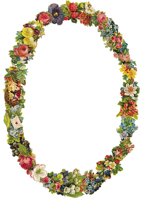 Download HD Zibi Vintage Scrap Victorian Frame, Vintage Frames, - Death ...