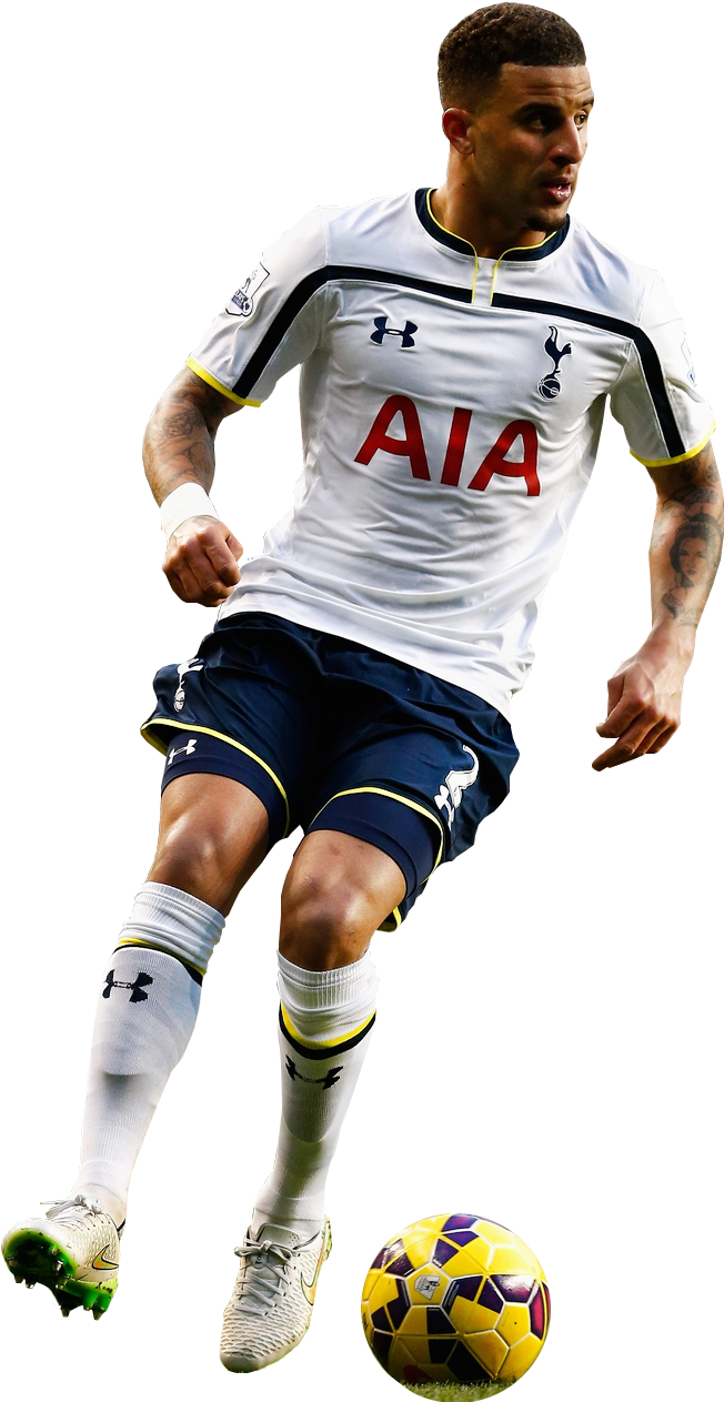 Download HD Kyle Walker Football Render - Kyle Walker Png Transparent ...