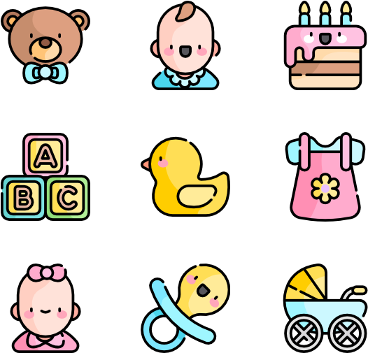 Download Baby Shower - Vector Graphics - HD Transparent PNG - NicePNG.com