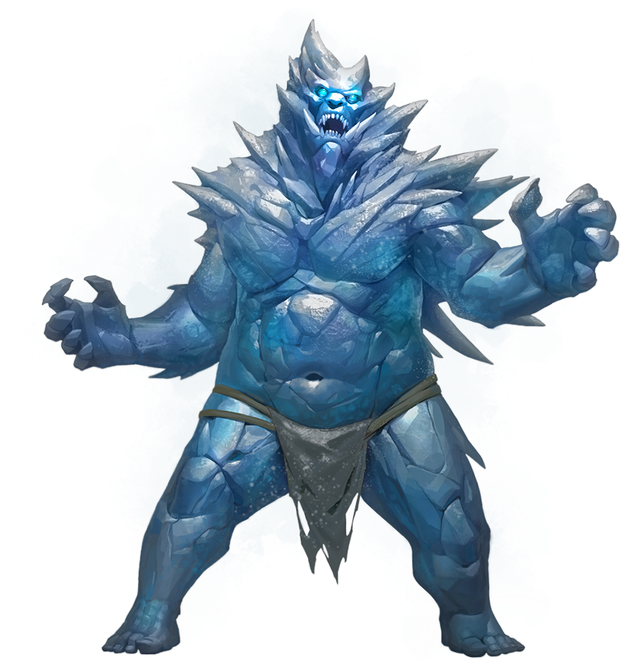 Download Giants Drawing Frost Giant - Frost Creature Png Hd - HD ...