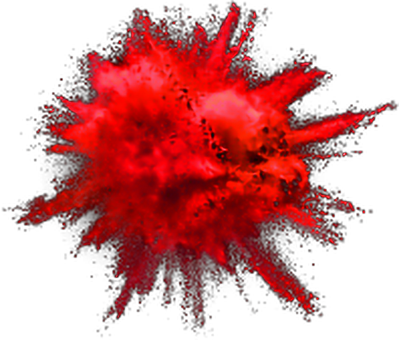 Download Color Dust Explosion Png Png Transparent - Red Explosion Png ...