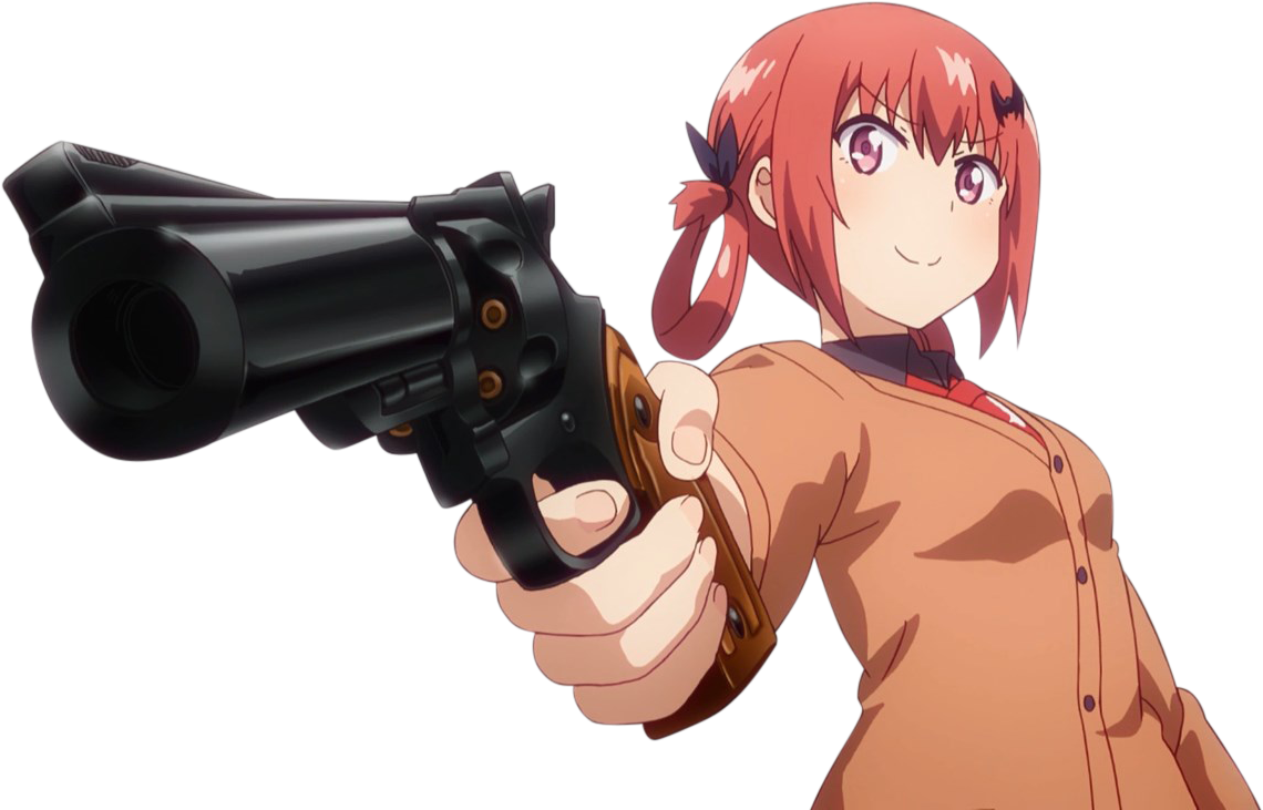 Download 1501166996091 - Satania With A Gun - HD Transparent PNG ...