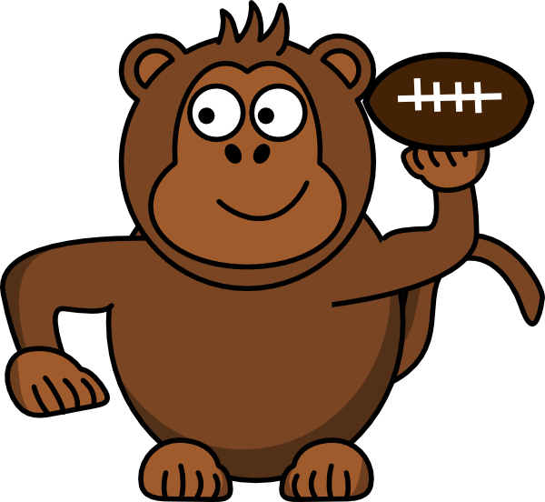 Download How To Set Use Monkey Football Svg Vector - HD Transparent PNG ...