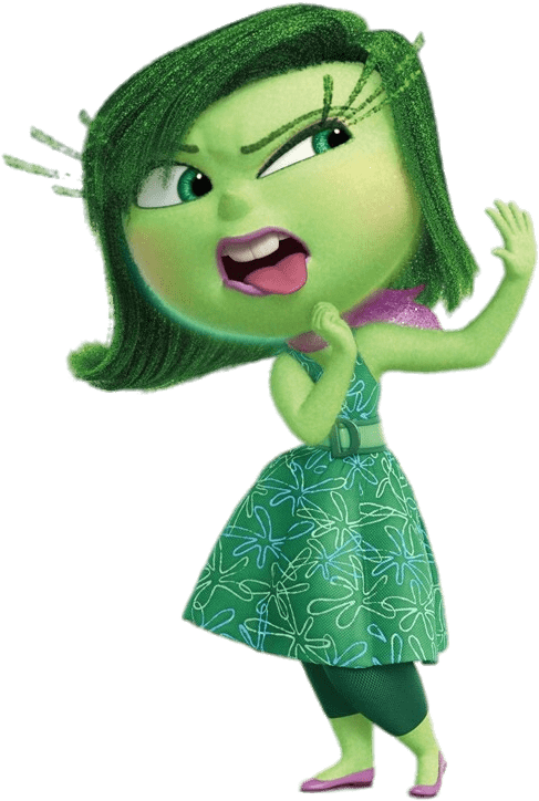 Download Disgust Disgusted - Inside Out Disgust Clipart - HD ...