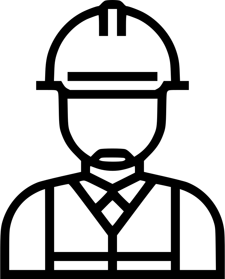 Download Construction Worker - - Profile Icon Worker - HD Transparent ...