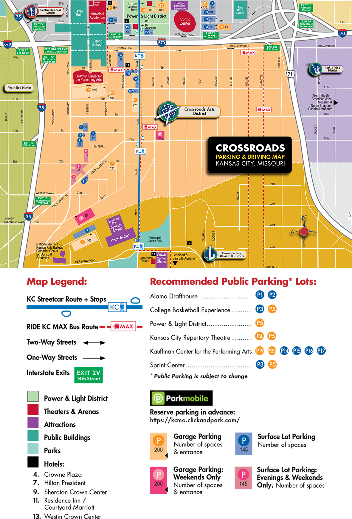 Download HD Crossroads District Parking Map Transparent PNG Image ...