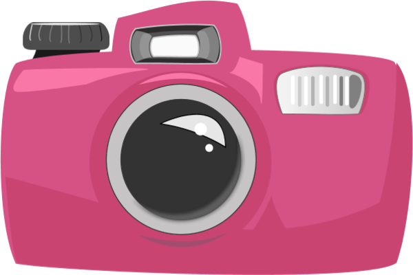 Download HD Camera Clipart Pink Camera - Pink Camera Cartoon ...