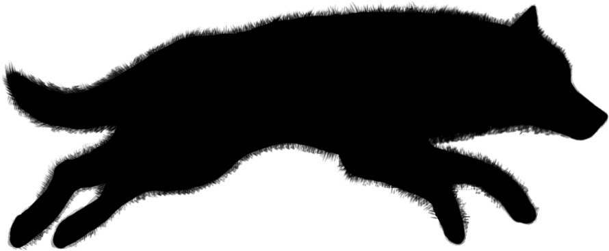 Download Concept Art Running Wolf 3 Image - Running Wolf Silhouette Png ...