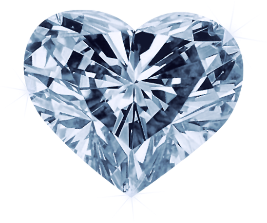 Download Diamond Heart - Red Diamond Heart - HD Transparent PNG ...