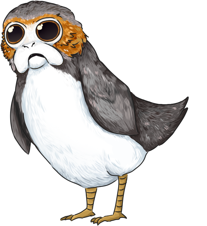 Download HD Porg By Gearsglorified On Deviantart Vector Free Download ...