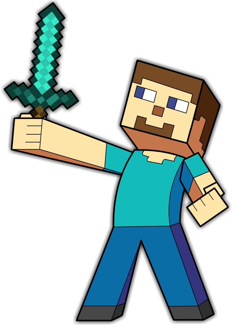 Download Minecraft Steve - Minecraft Steve Png Art - HD Transparent PNG ...