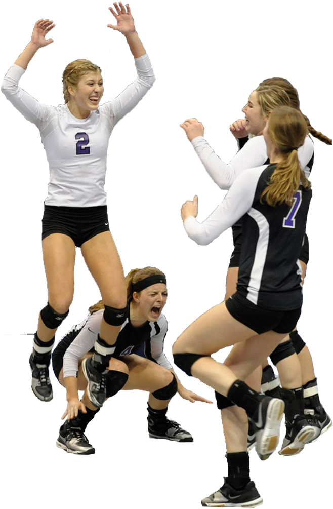 Download HD Volleyball Player Transparent Image - Volleyball Players ...