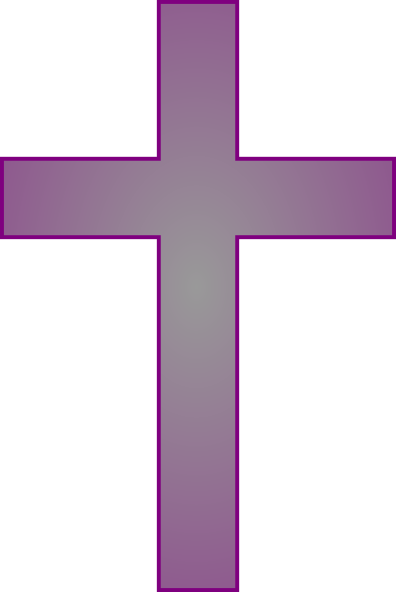 Download HD Purple Cross Clipart - Cross Purple Transparent PNG Image ...