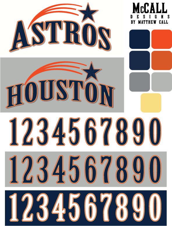 Download Houston Astros Full Set - Poster - HD Transparent PNG ...