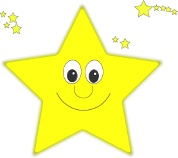 Download HD Smiley Face Star Clipart - Smile Star Clipart Png ...