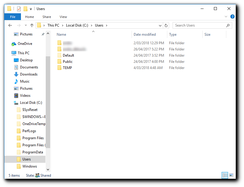 Download Users Folder Windows - HD Transparent PNG - NicePNG.com