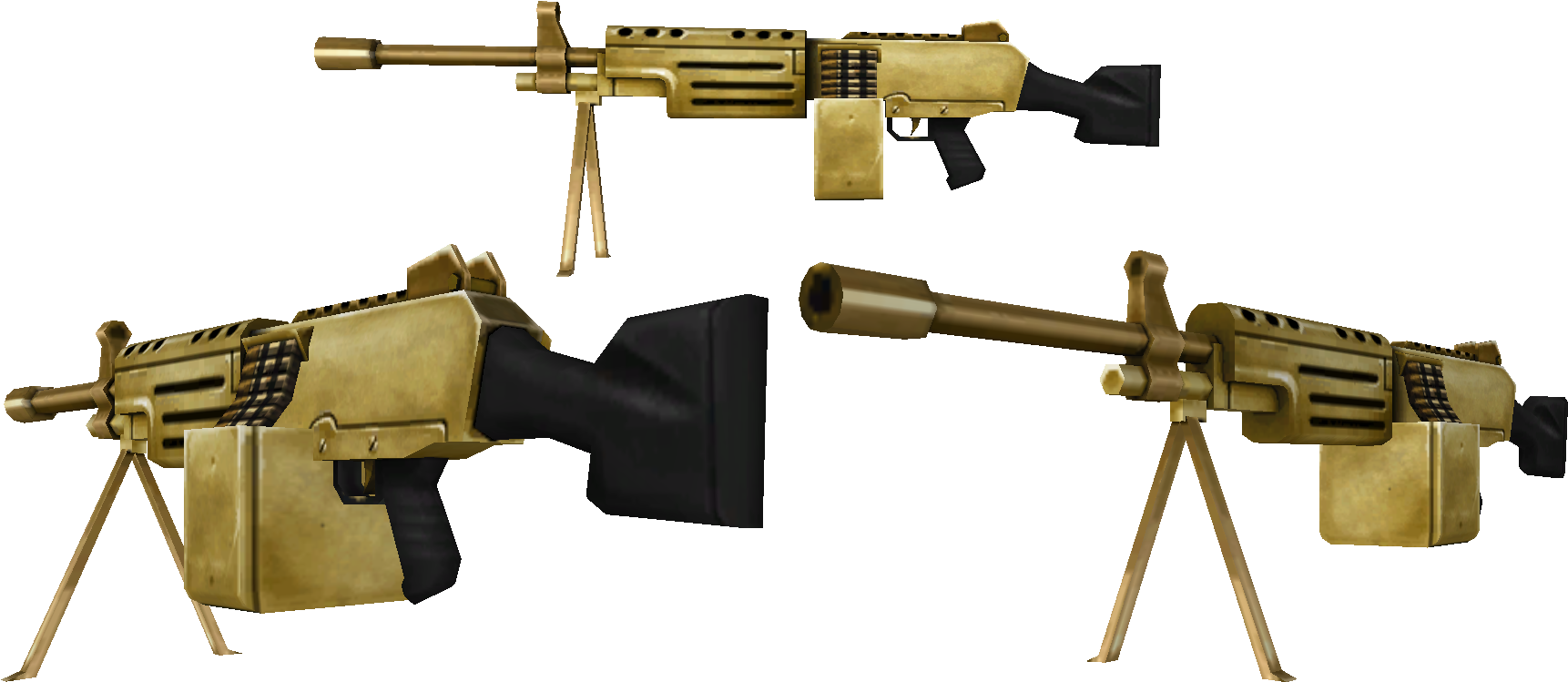 Download HD Golden M249 Transparent PNG Image - NicePNG.com