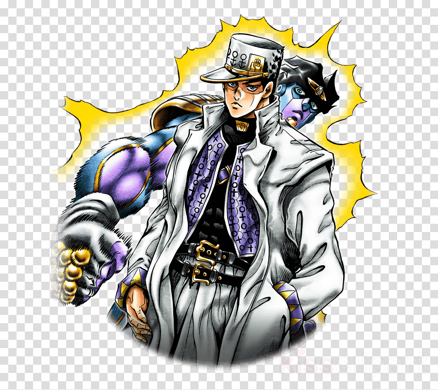 Download Jotaro Kujo Part 4 Clipart Jotaro Kujo Josuke Higashikata - HD Transparent PNG ...