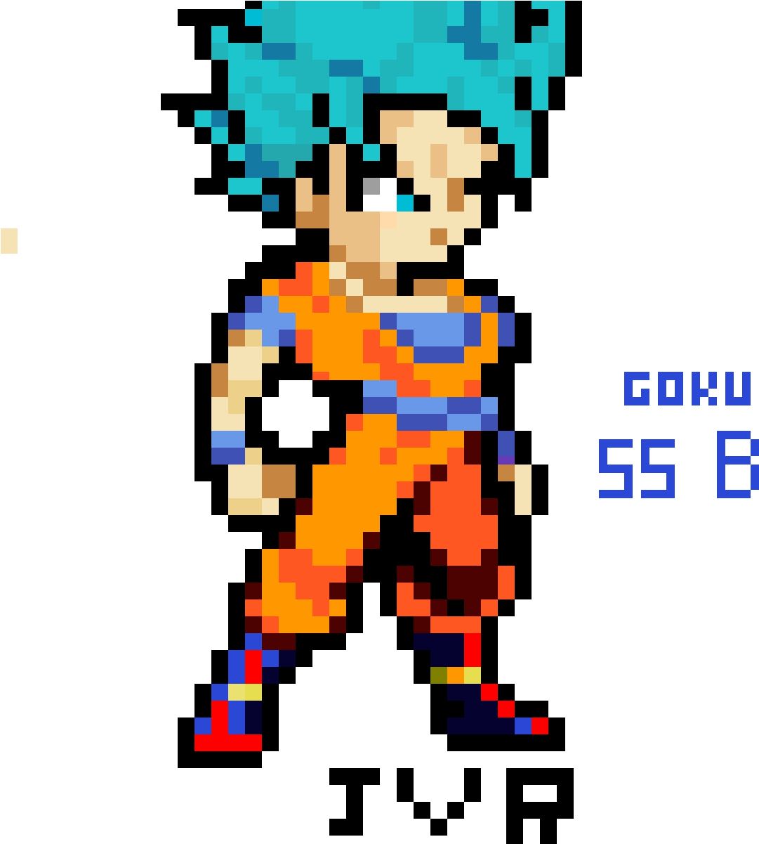 Download HD Goku Ssb Transparent PNG Image - NicePNG.com