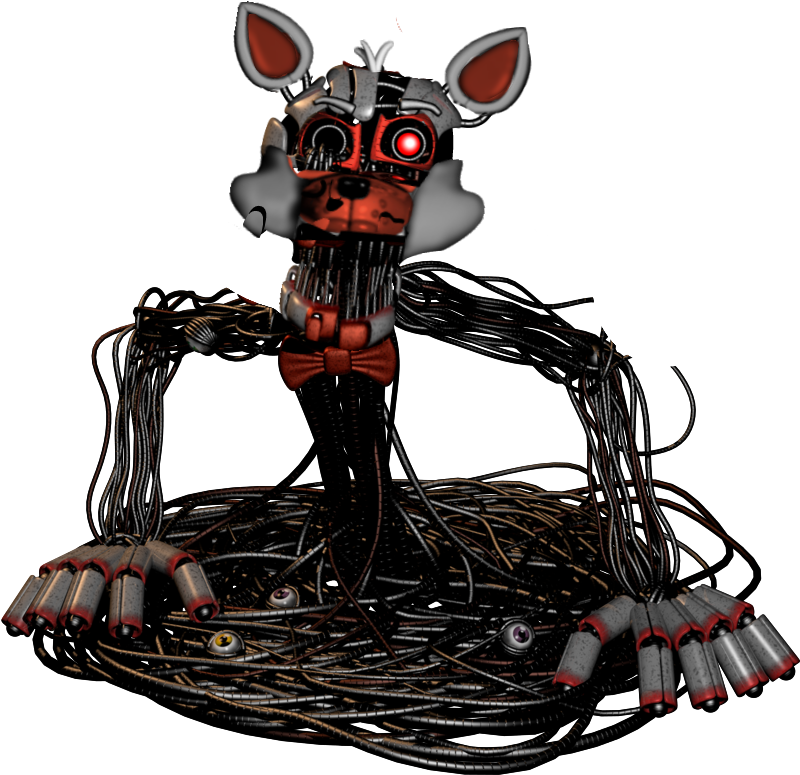 Download HD Fnaf Fnaf6 Foxy Moltenfoxy Molten Freetoedit Transparent ...