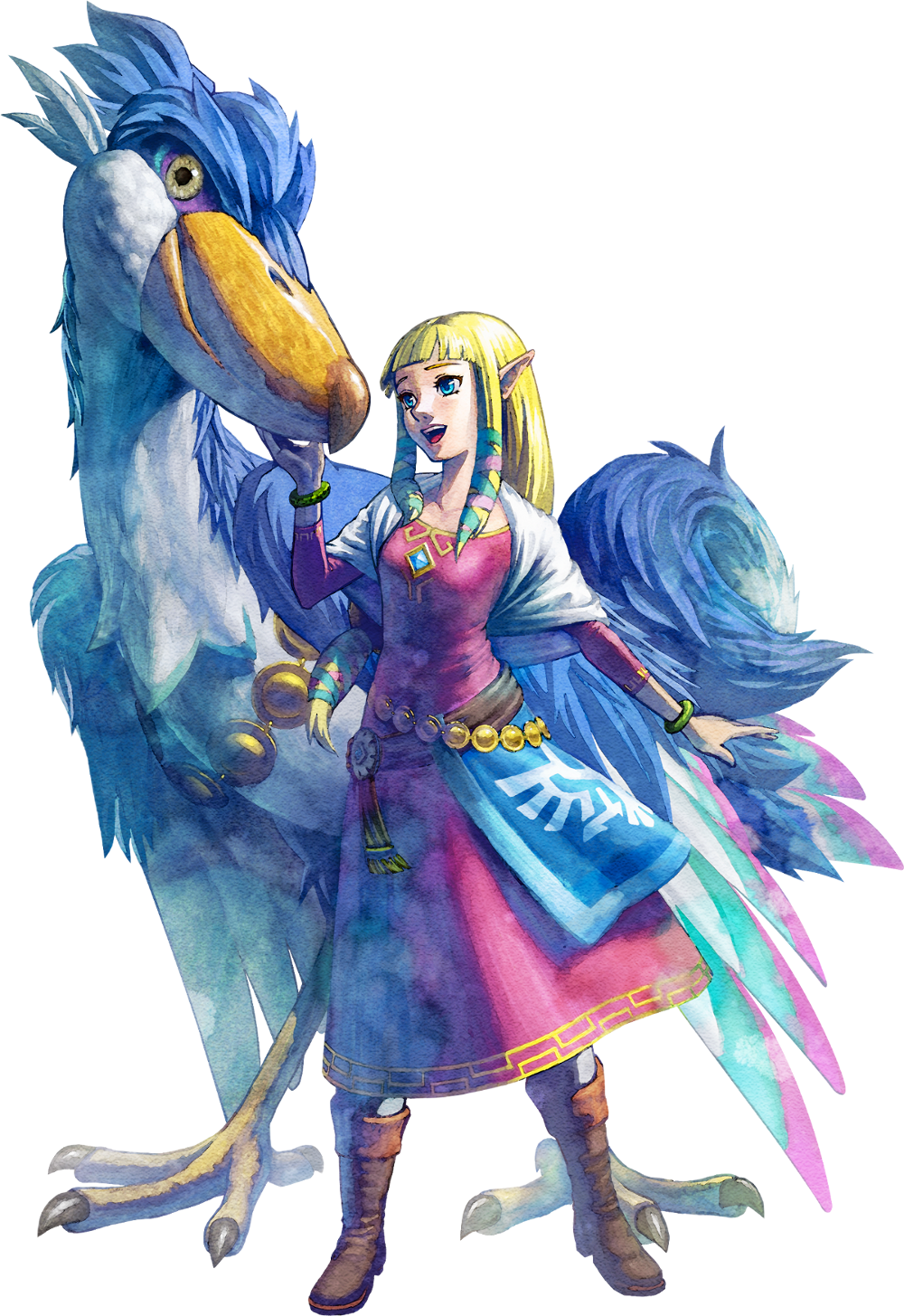 Download Legend Of Zelda Ss Zelda - Skyward Sword Zelda Png - HD ...