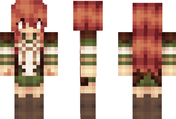 Download Shakugan No Shana Minecraft Skin Minecraft Skins, Drawing ...