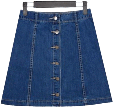 Download HD Jeans Skirt Png Graphic Royalty Free Download - Miniskirt ...