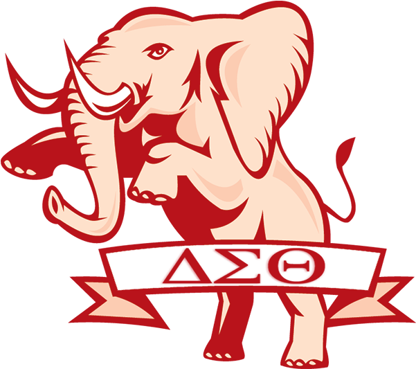 Download HD 28 Collection Of Delta Sigma Theta Elephant Clipart - Delta ...