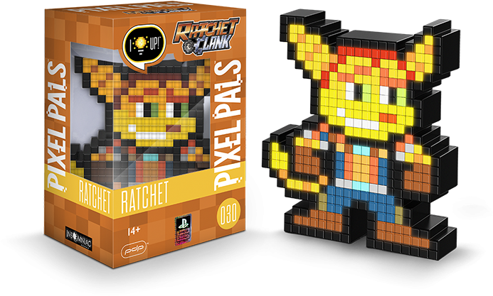 Download Ratchet - - Ratchet And Clank Pixel Pals - HD Transparent PNG ...
